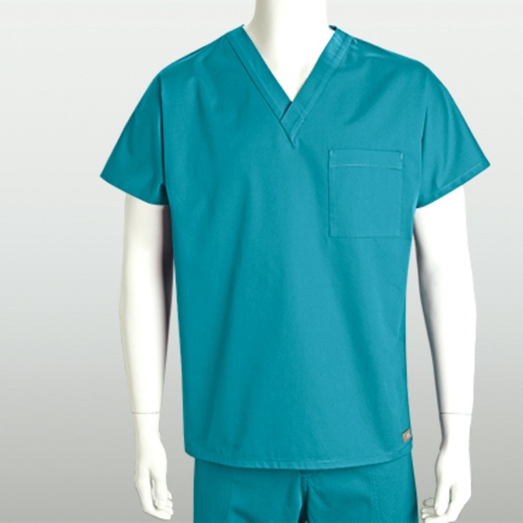Barco Uniforms | Tops | Icu Medical Scrub Top Teal 781x Unisex 3xl ...